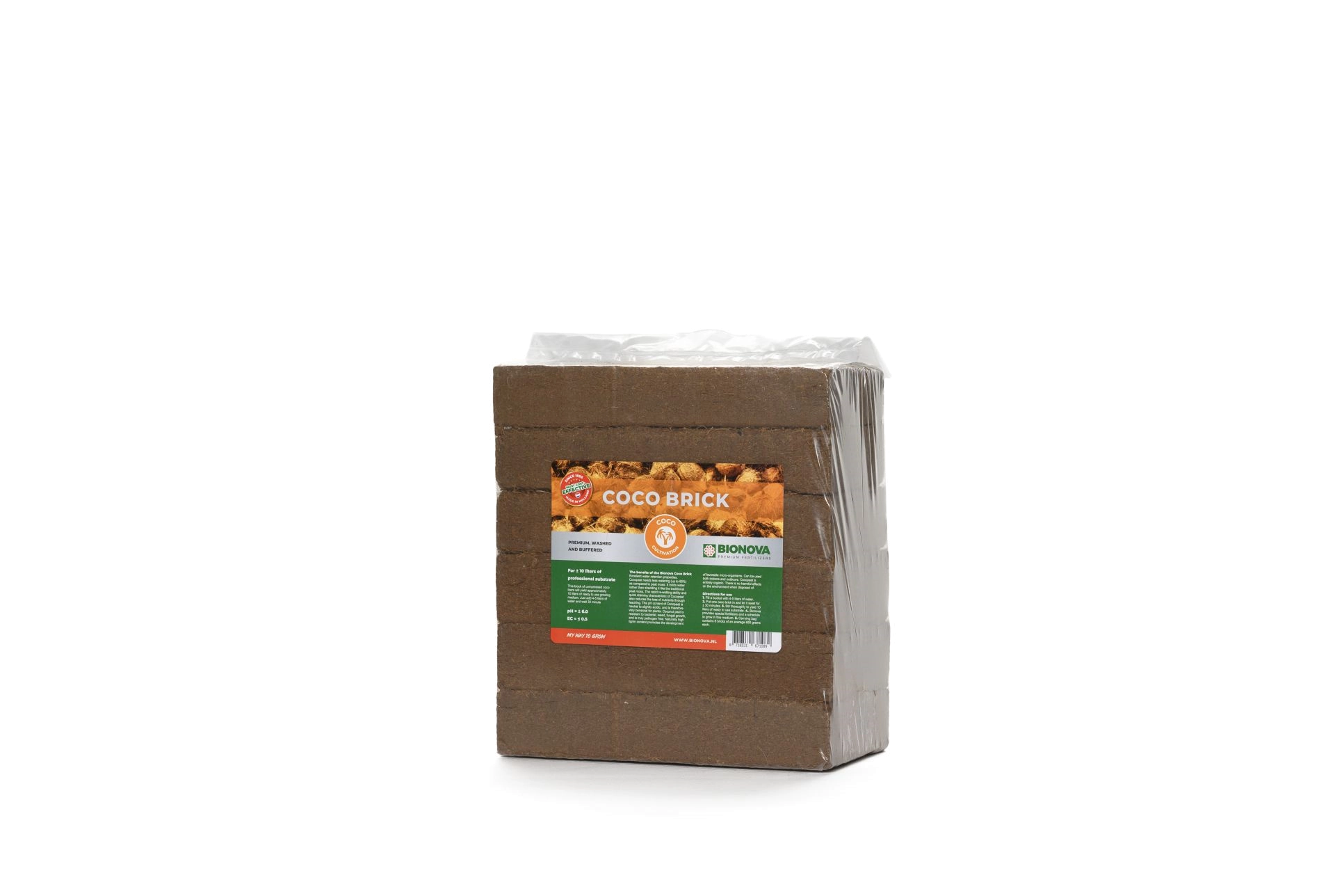 BioNova Coco Bricks: Natürliches Kokossubstrat